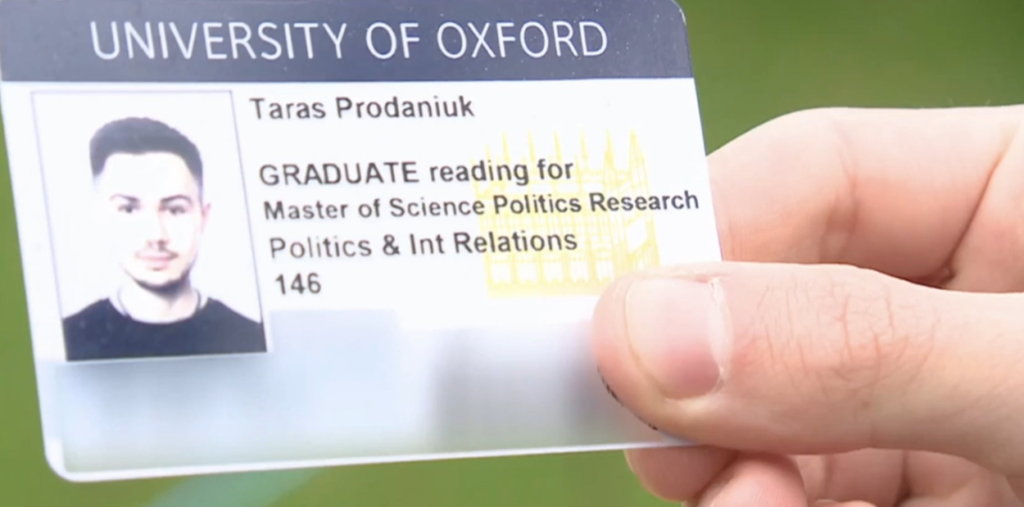 PER ASPERA AD ASTRA: THE JOURNEY OF ONE UKRAINIAN TO OXFORD UNIVERSITY ...